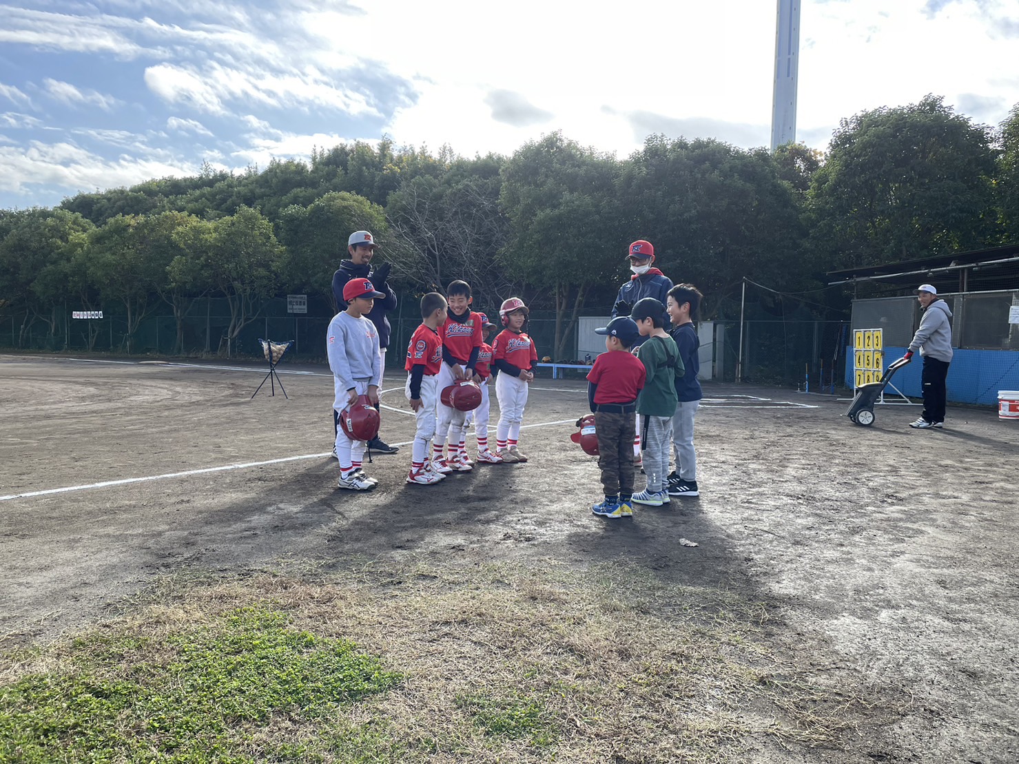 12月3日(土) 体験会、今週も盛り上がりました!｜NEWS｜東京北砂リトルリーグ公式サイト